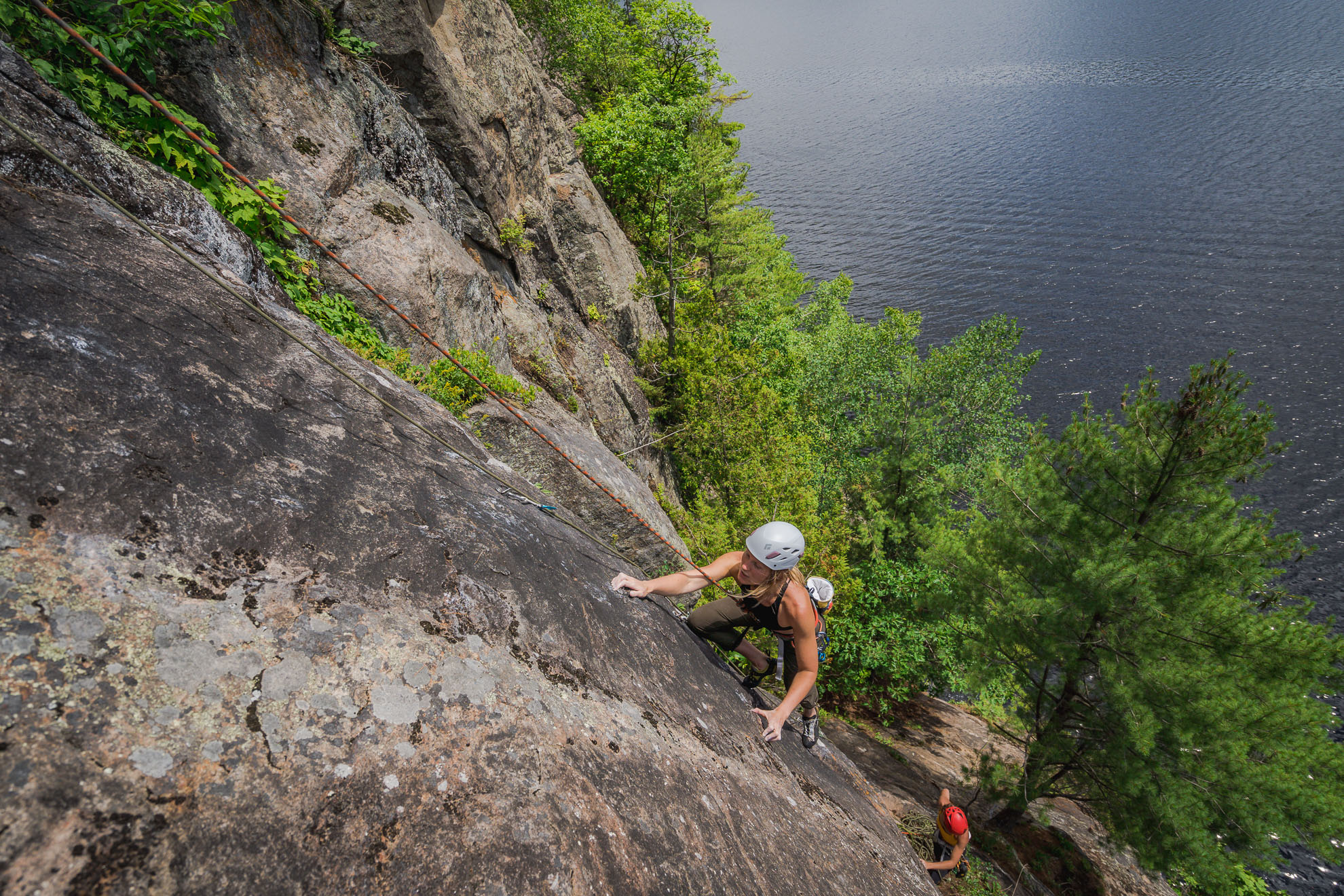 Rock climbing – Parc régional du Poisson Blanc