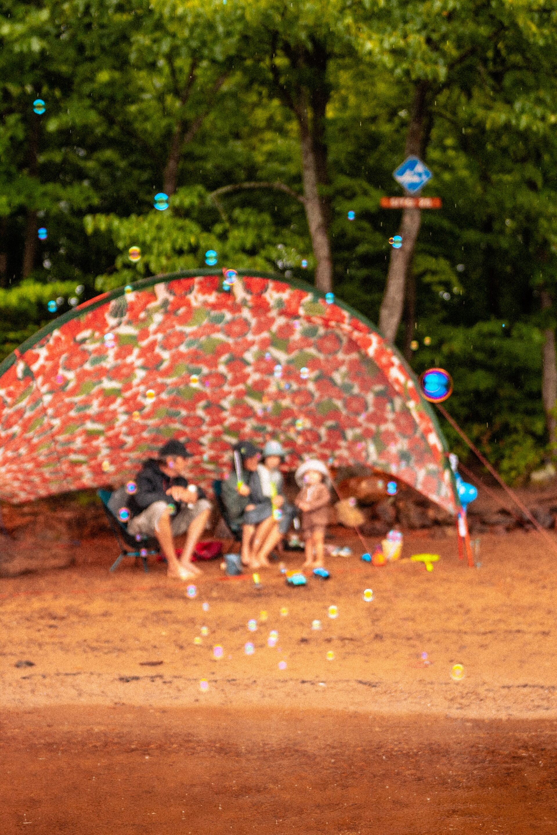 Canot-camping en famille – Parc régional du Poisson Blanc