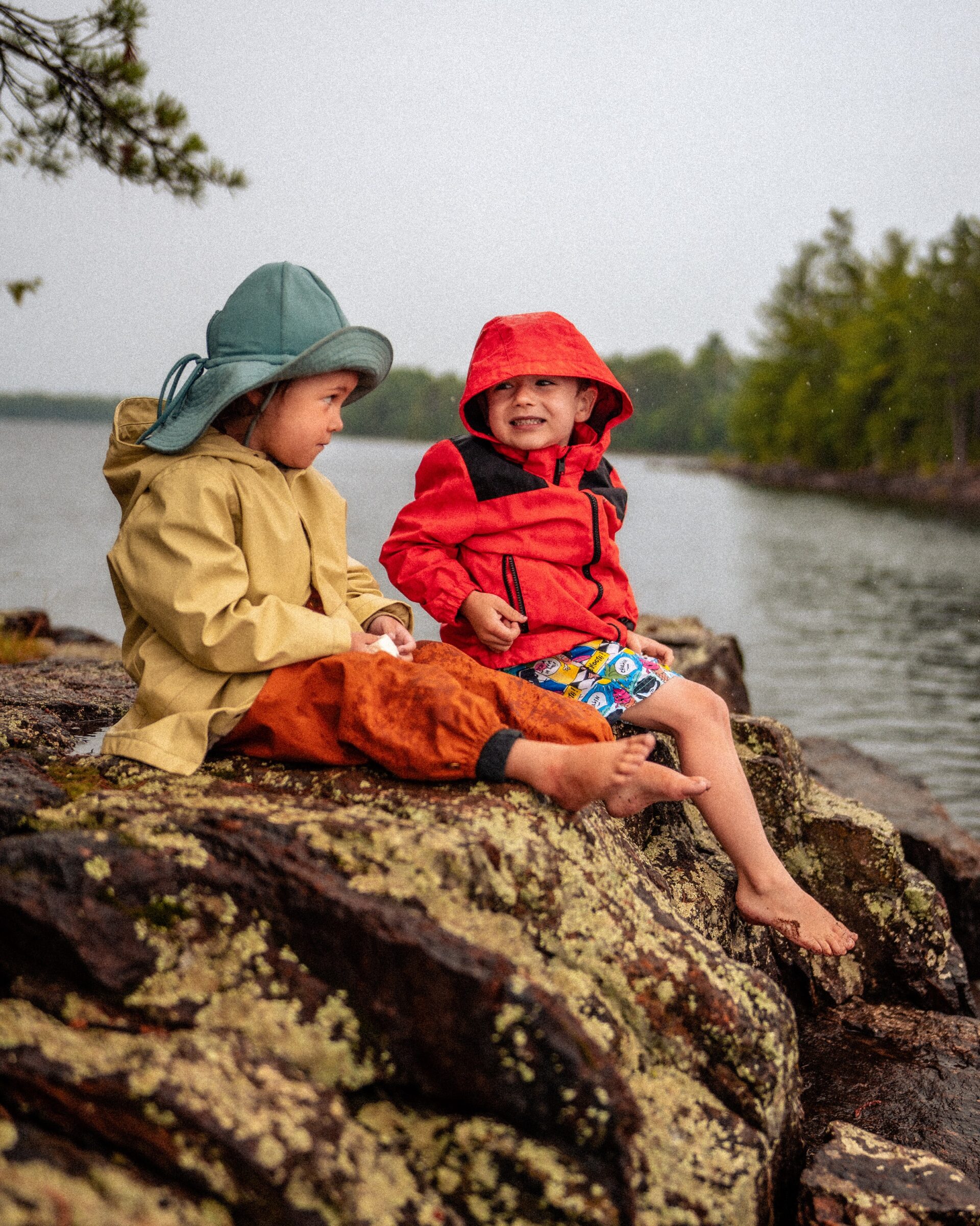 Canot-camping en famille – Parc régional du Poisson Blanc