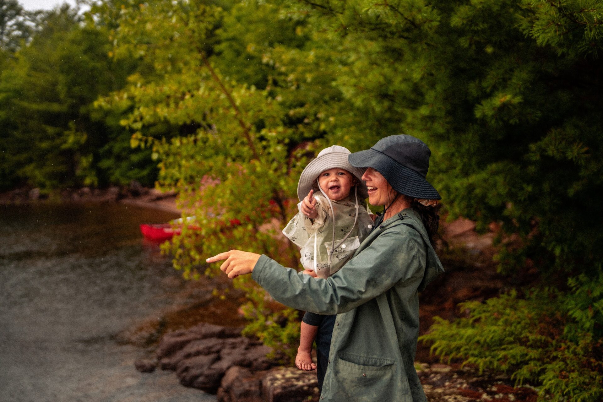Canot-camping en famille – Parc régional du Poisson Blanc