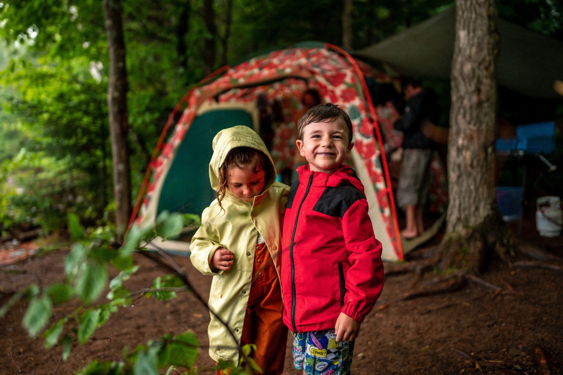 Canot-camping en famille – Parc régional du Poisson Blanc