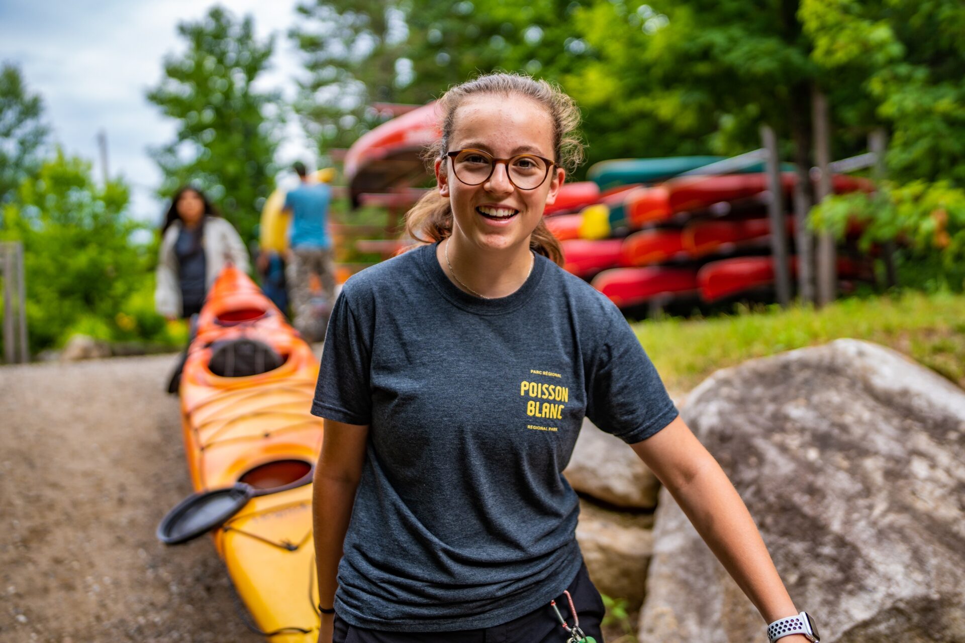 Travailler en plein air – Parc régional du Poisson Blanc