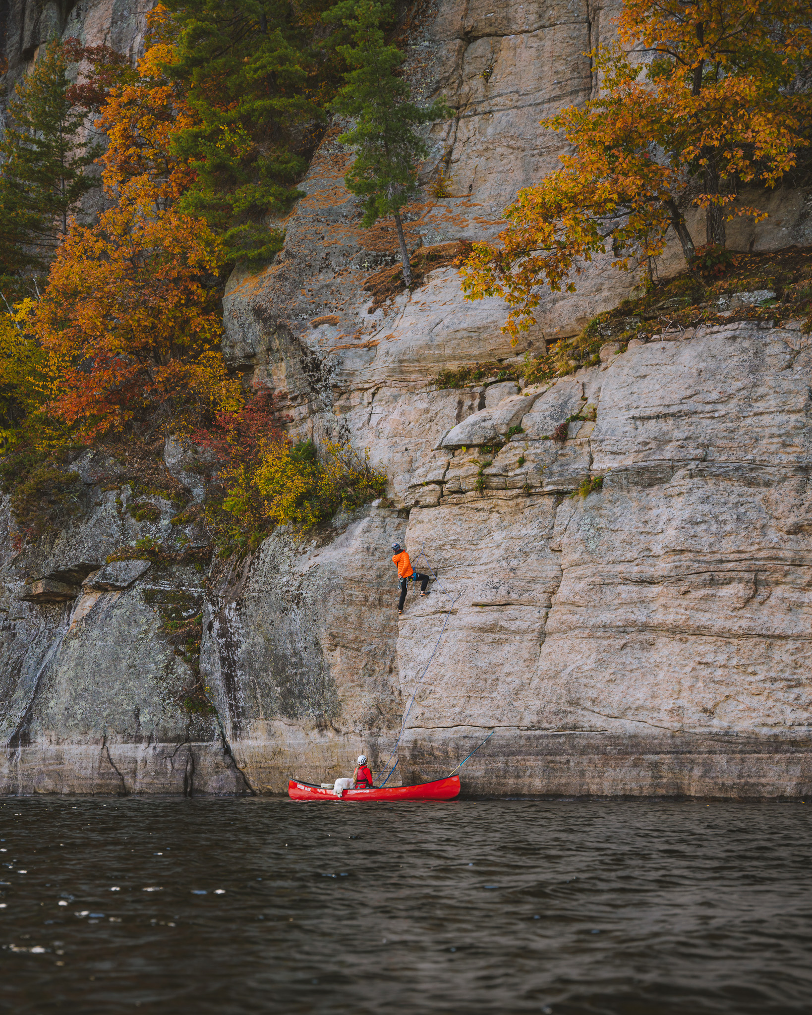 Camping automne Laurentides – Parc régional du Poisson Blanc