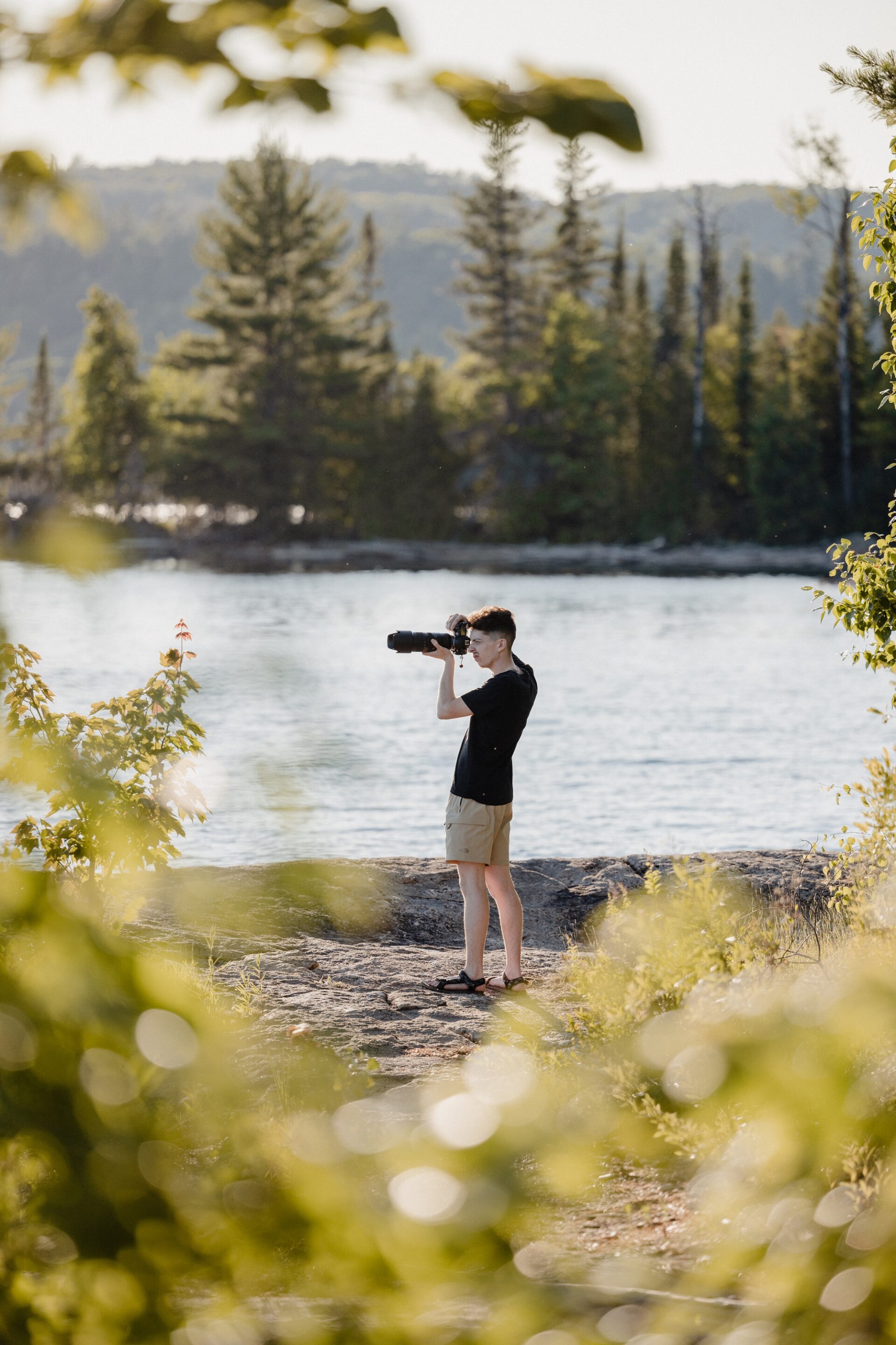 Camping sur les îles au Québec – Parc régional du Poisson Blanc